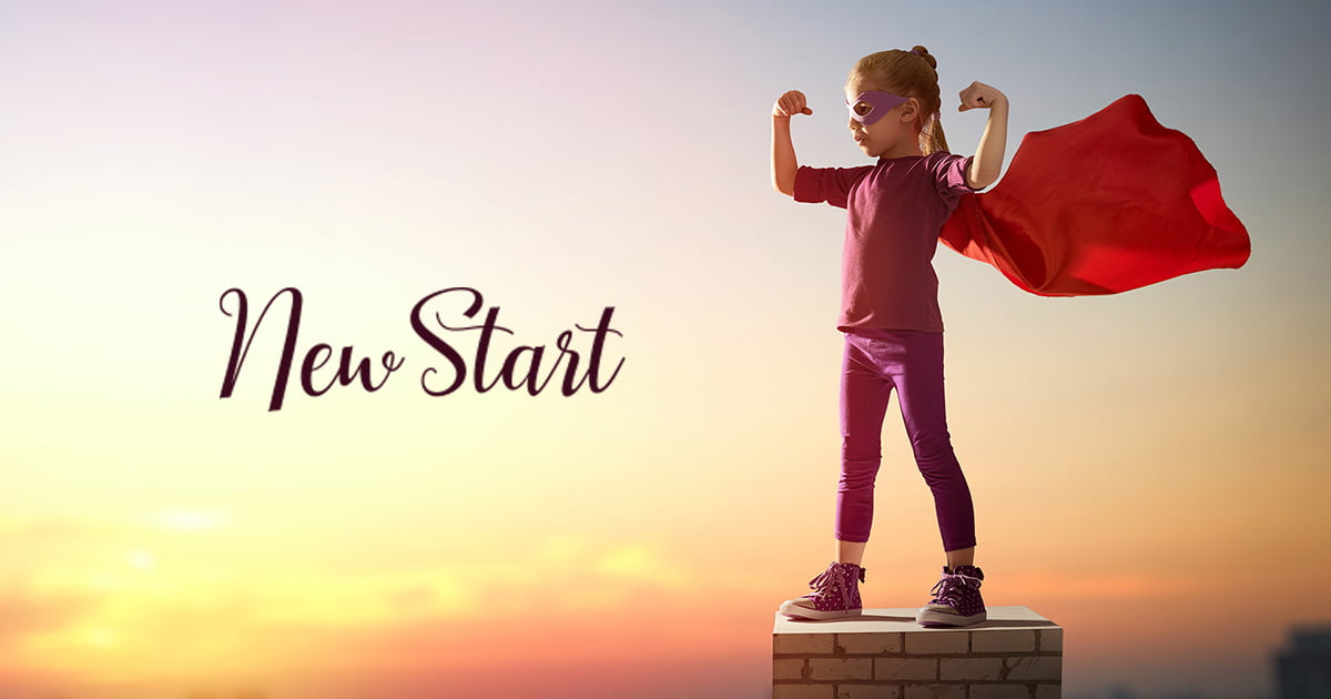 Newstart A New Start The Concept Of A New Beginning Craig